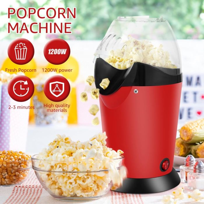 1200W Healthy Popcorn Maker 60g by Optima