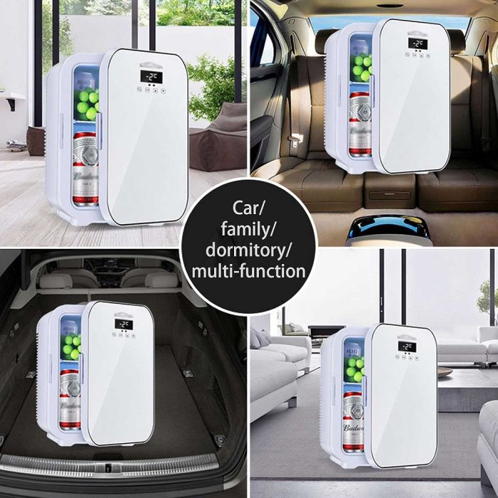 65W Mini Fridge 10L with Cold and Hot Functions by NHE