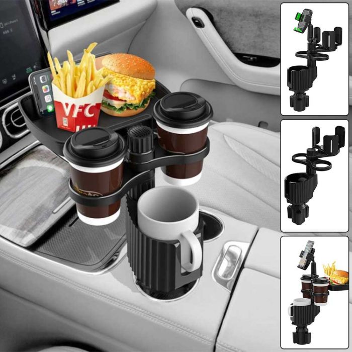 Automotive Cups Holder with Bracket or Tray