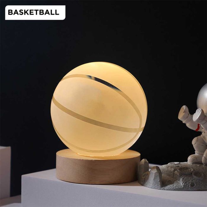 Crystal LED Ball Lamp with RGB Light