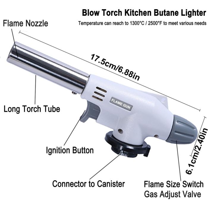 Professional Butane Torch Flame Gun