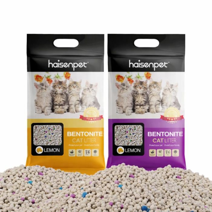 Fragranced Bentonite Cat Litter 20Kg by Haisenpet