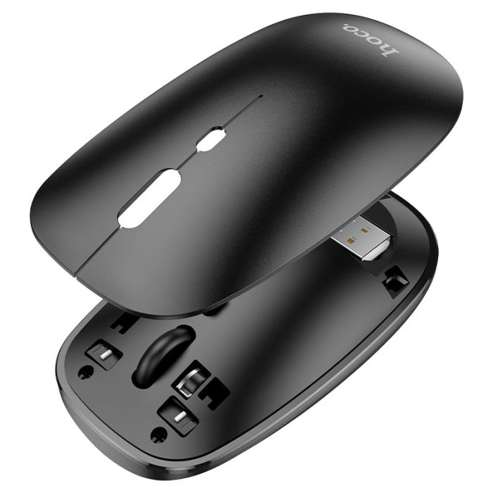 Hoco Dual Mode Wireless Mouse 2.4GH and Bluetooth