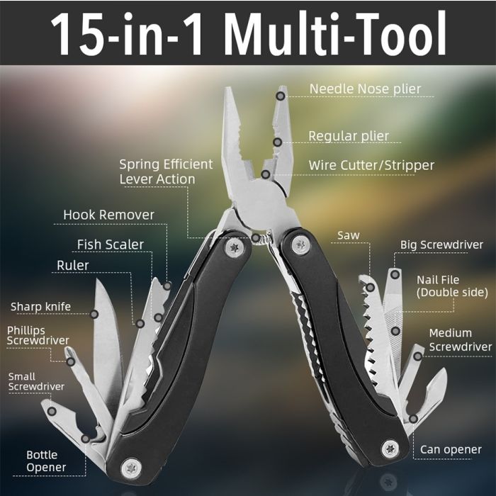 Multi-purpose Folding Pocket Camping Tool