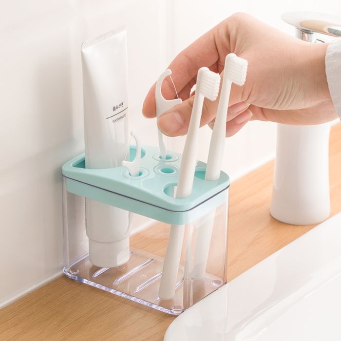 Multi-Purpose Toothbrush Organizer