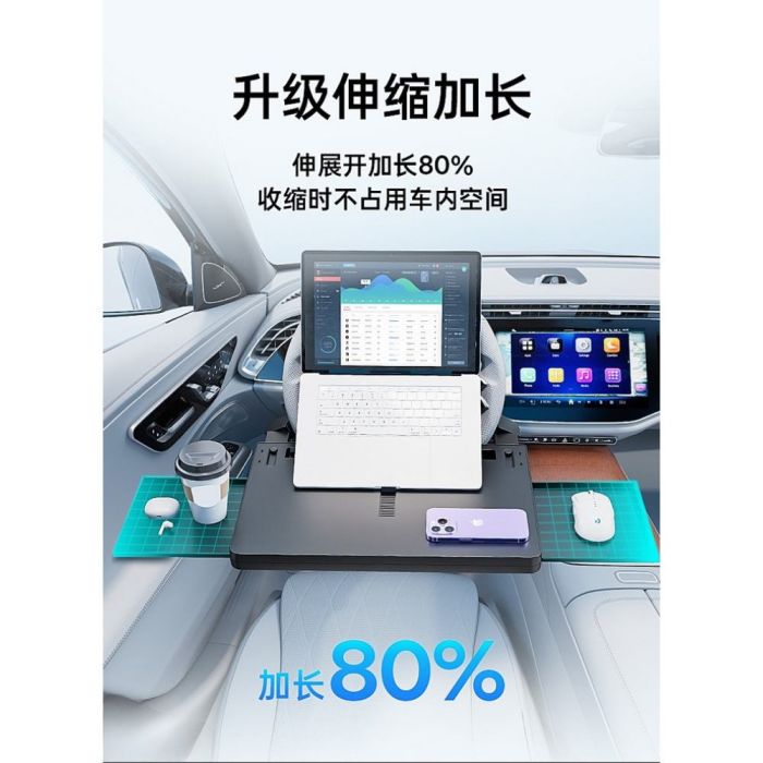 Multifunction Car Table for Steering Wheel