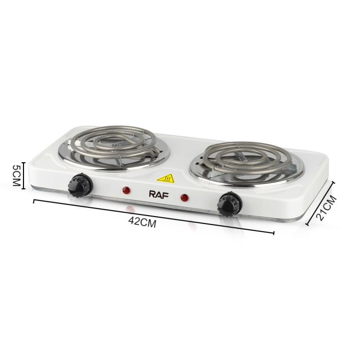 RAF 2000W Double Electric Hot Plate