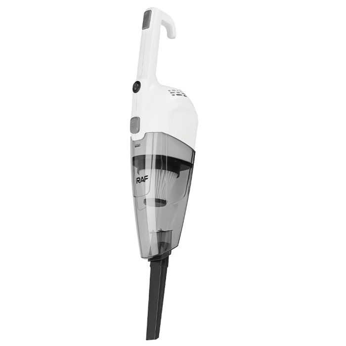 RAF 600W Vacuum Cleaner with 4M Power Cable 500ml Capacity - White