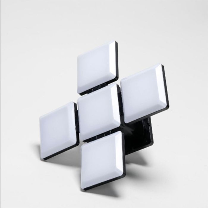 Rubik Cube Energy Saving Lamp with Adjustable LED Panels