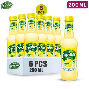 Fresher Lemon Drink Rich in vitamins 6 x 200ml