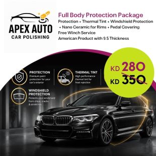 Complete Full-Body Car Protection Package at Apex Auto