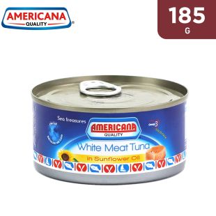 Americana White Meat Tuna in Sunflower Oil 185 g