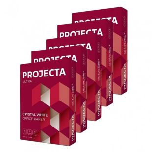 Ultra A4 Office Papers White 80 g By Projecta - 5 x 500 Sheets