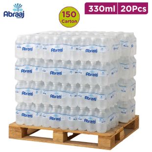 Abraaj Drinking Water 20 x 330 ml - 150 Carton